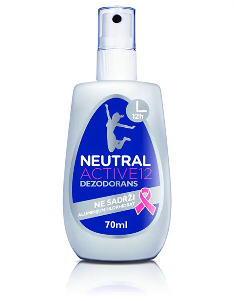 Akvabent Dezodorans u speju Neutral active 12h, 70ml