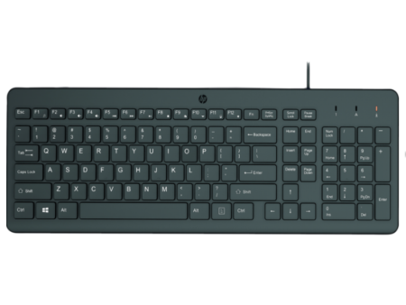 Tastatura HP 150 žičnaUS664R5AAcrna' ( '664R5AA' )
