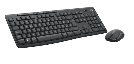 Logitech MK370 Wireless silent Desktop US for business