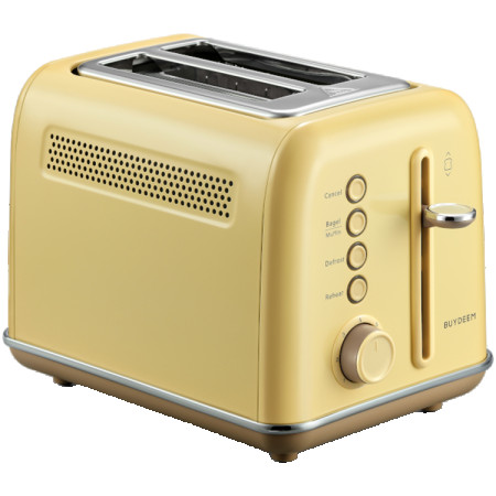 BUYDEEM 2 Slice Toaster, model DT620E, color Mellow Yellow, EU ( DT620E-MYEU )