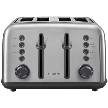 BUYDEEM 4 Slice Toaster, model DT640E, color Stainless Stell, EU ( DT640E-SSEU )