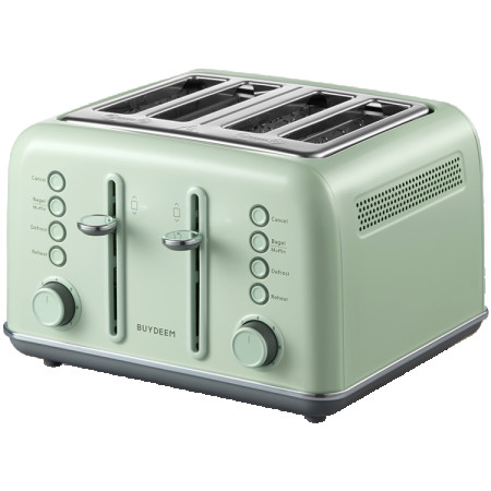 BUYDEEM 4 Slice Toaster, model DT640E, color Cozy Greenish, EU ( DT640E-CGEU )