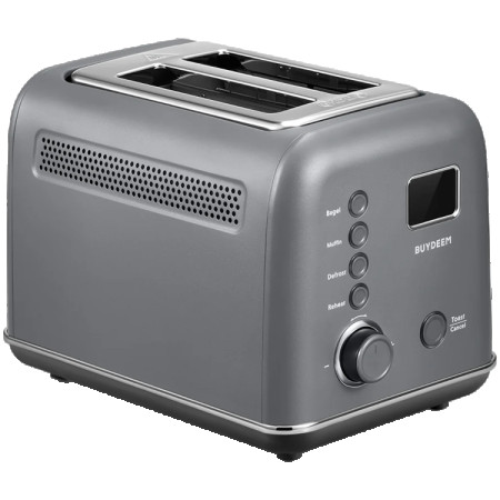 BUYDEEM 2 Slice Automatic Metal Toaster, model DT730E, color Ink Grey, EU ( DT730E-IGEU )