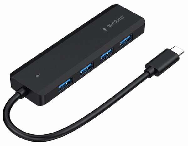 UHB-CM-U3P4P-01 Gembird 4-port USB 3.1 (Gen 1) Type-C HUB (alt. UHB-U3P4-05)
