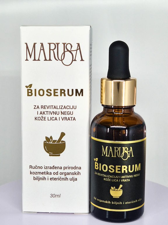 Marusa Bioserum za regeneraciju i aktivnu negu kože lica i vrata, 30ml