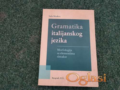 Gramatika italijanskog jezika - Saša Moderc