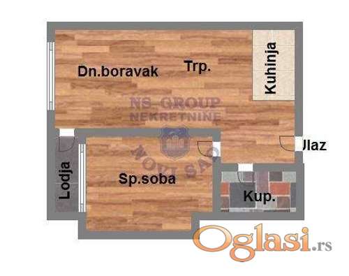 Dvosoban 45m2 Salajka
