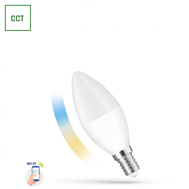 Smart led sijalica sveД‡a 5W CCT DIM WI-FI
