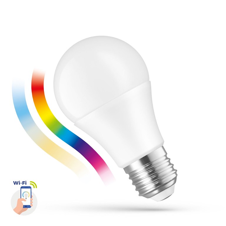 Smart led sijalica E27 9W CCT RGB DIM WI-FI