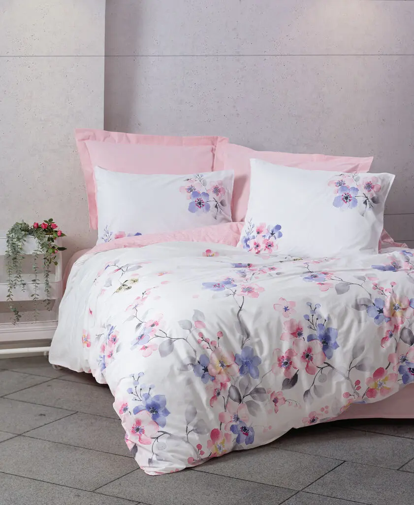 L'essentiel Maison Komplet posteljine Jayda, 160x220cm, Bela