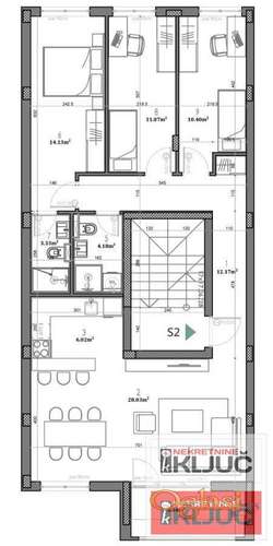 TELEP, 93m2, Četvorosoban, Izgradnja, Brzo useljiv