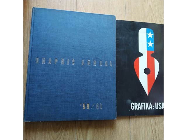 GRAPHIS ANNUAL 1959-1960 + Grafika USA