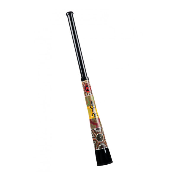 Meinl TSDDG2-BK Percussion Synthetic Slide Travel Didgeridoo