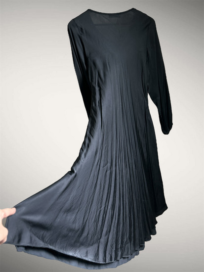ANTONELLO SERIO Fluid dress, svila i viskoza