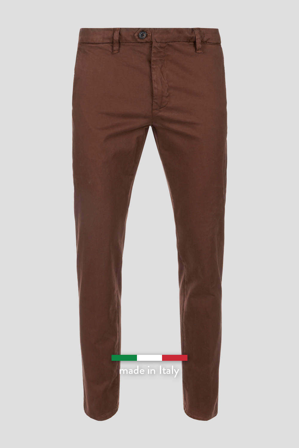 Braon chino pantalone slim fit 491A