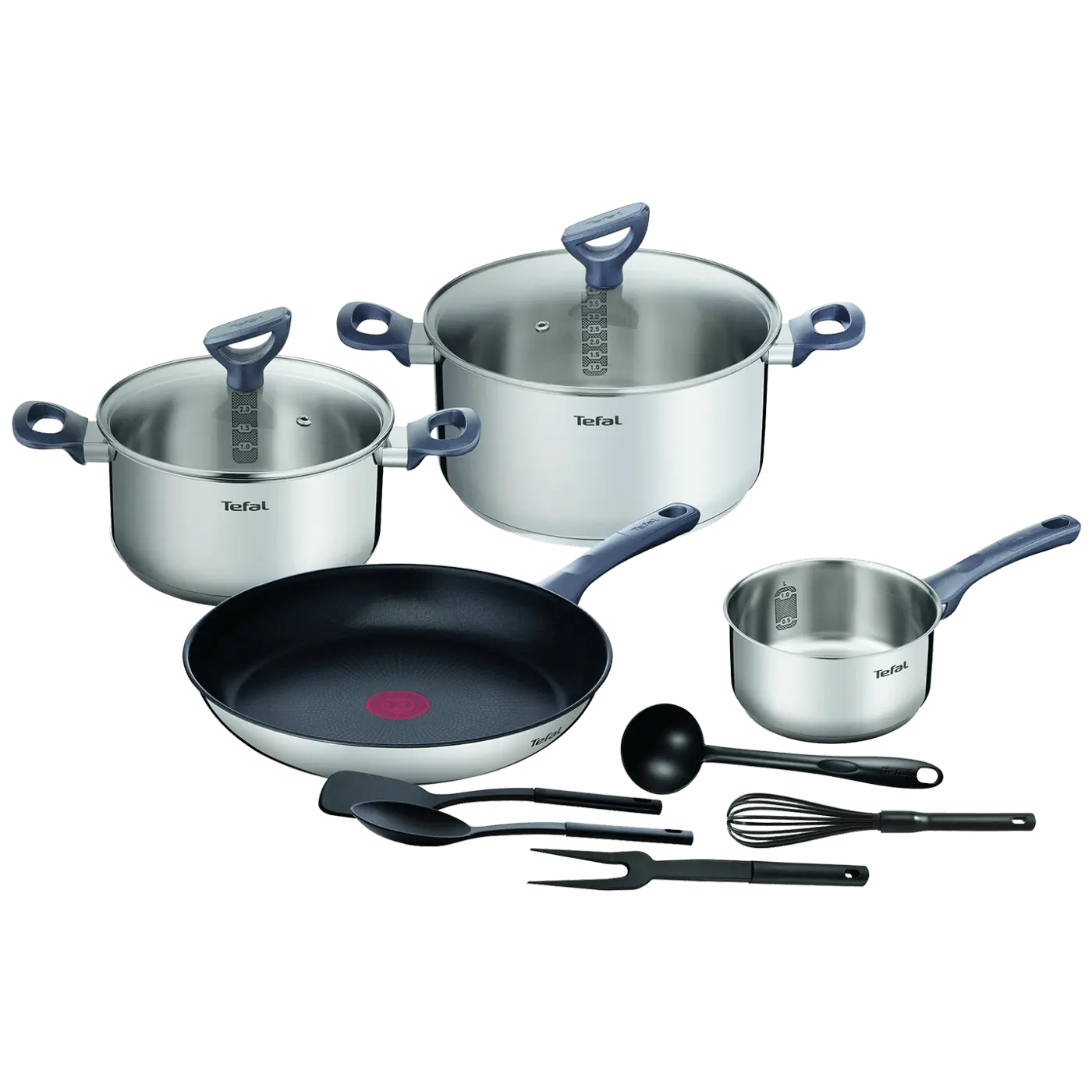 Tefal posuđe, set, indukciјa, Daili Cook - G713SB45, siva
