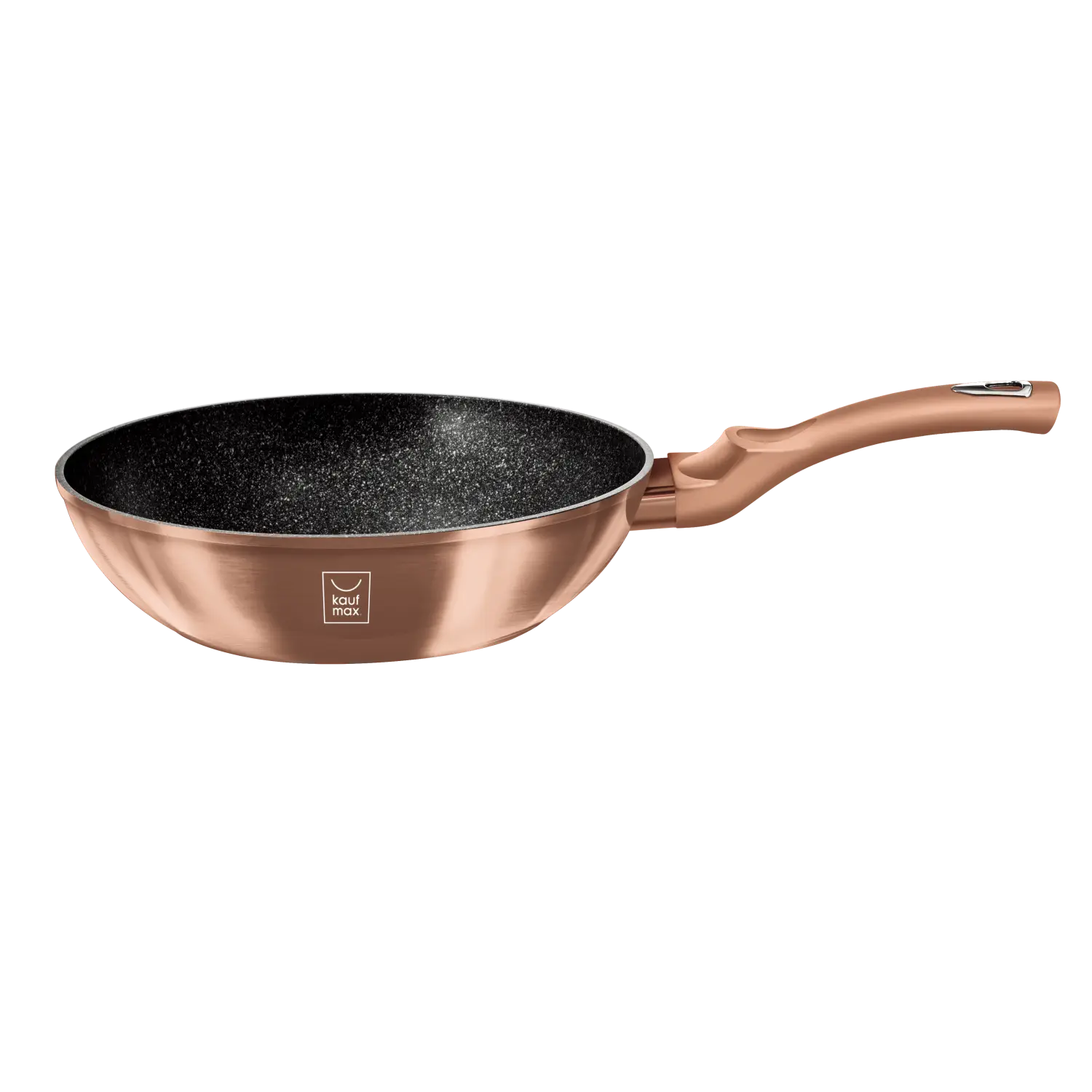 KAUFMAX WOK Tiganj Rose Gold Metalic Collection 28cm