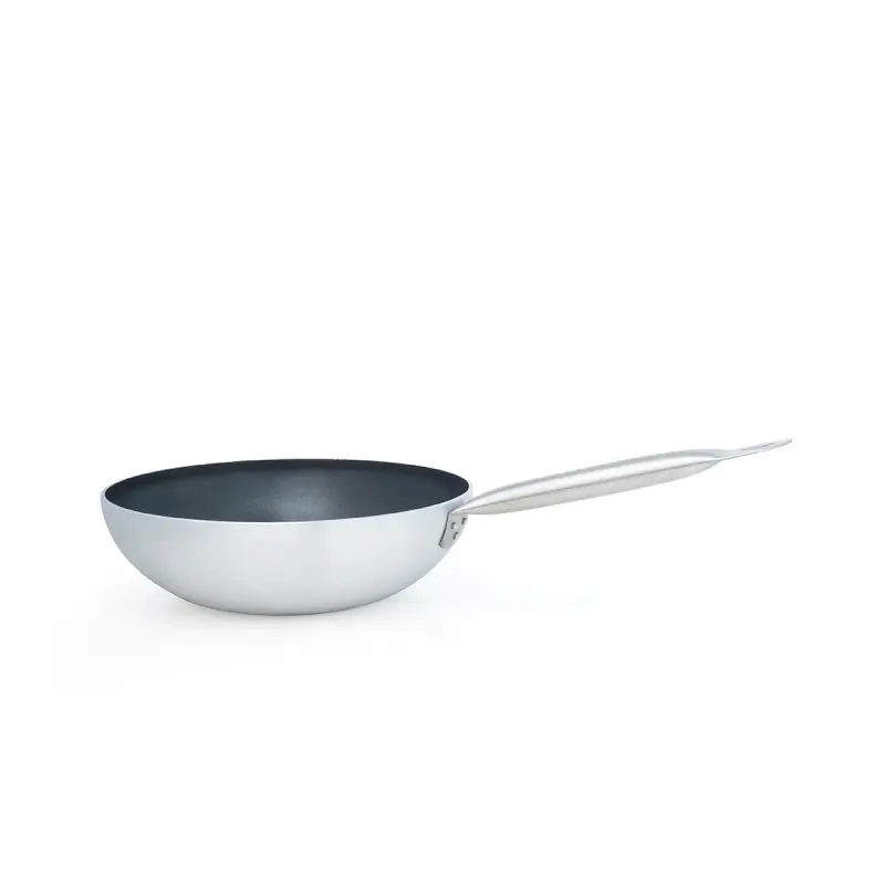 METALAC Tiganj Wok Professional 28cm srebrni