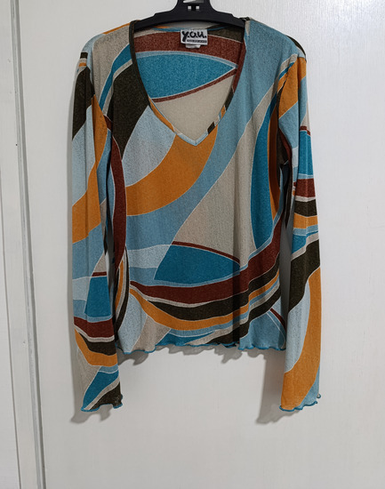 Vintage unikat sarena bluza L, XL RASPRODAJA