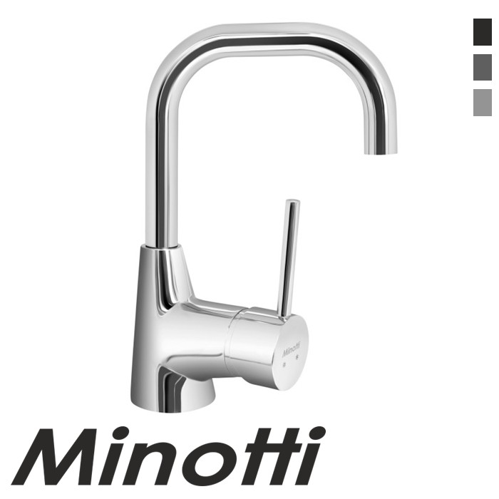 Baterija za lavabo TUBO labud (6120) MINOTTI