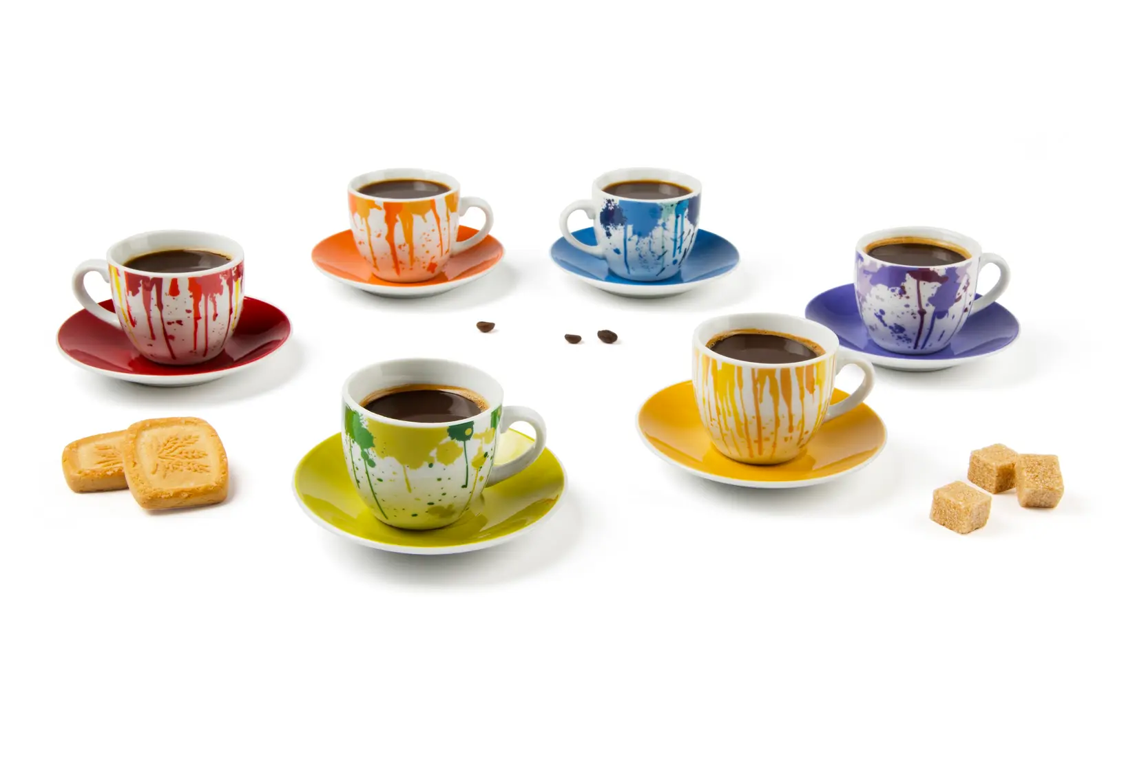 Excelsa set šoljica za espresso kafu DRIPPING, 6 komada