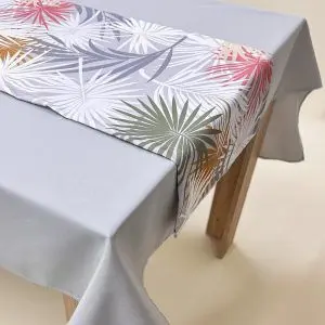 Viktorija Set stolnjaka sa ranerom, Sivi