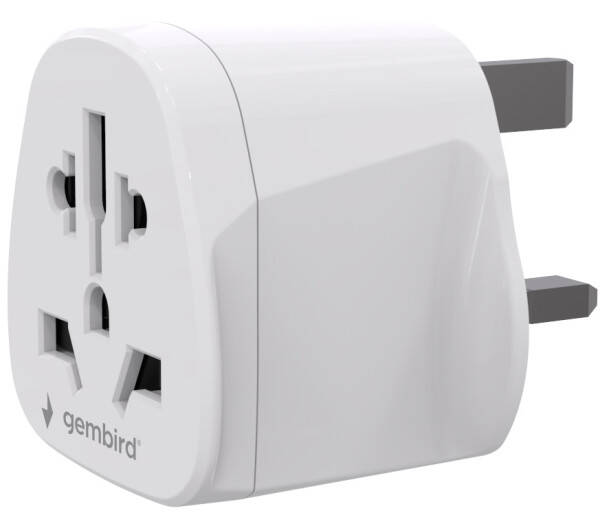 TRAVEL ADAPTER A-AC-UKMINTF GEMBIRD UK SUKO 10A