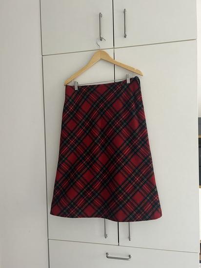 HIGH WEIST  vntg.wool skirt