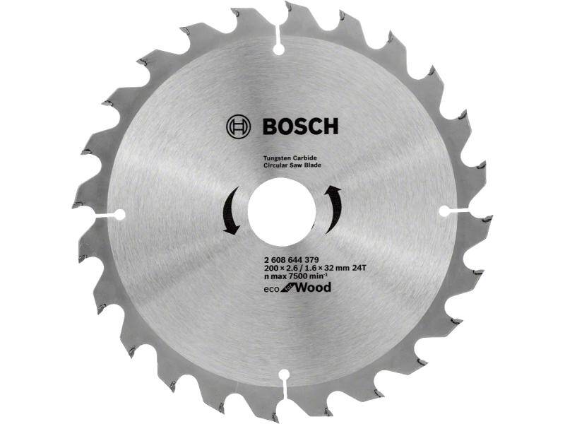 BOSCH LIST KRUŽNE TESTERE ECO FOR WOOD 200×32-24, 2608644379