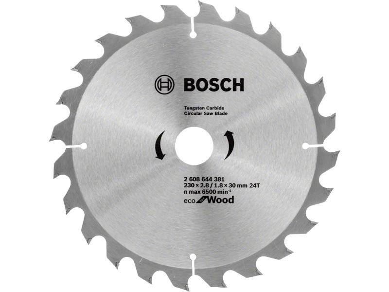 BOSCH LIST KRUŽNE TESTERE ECO FOR WOOD 230×30-24, 2608644381