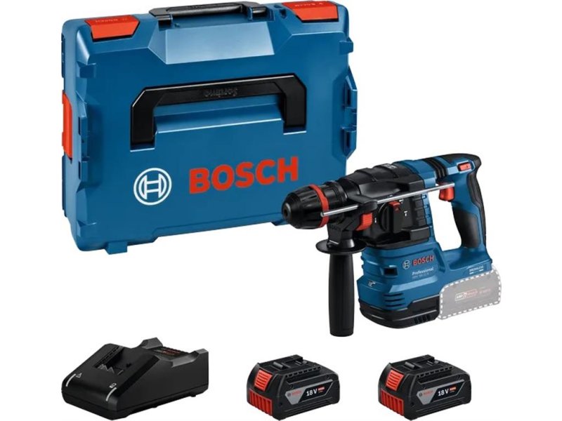 BOSCH GBH 18V-22 X PROFESSIONAL AKUMULATORSKA HAMER BUŠILICA SA ONE CHUCK U L-BOXX 136, 0611924101