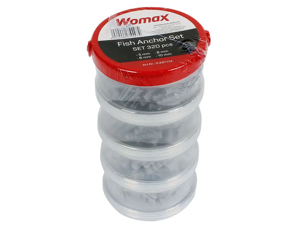 Womax Set tiplova, 320 komada