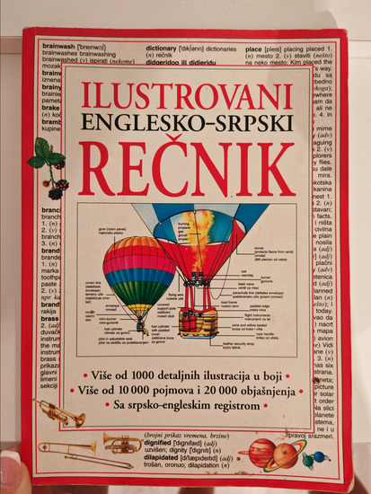 Ilustrovani englesko srpski recnik