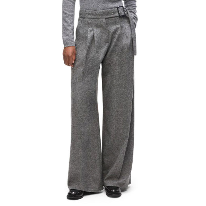 Ženske pantalone Karl Lagerfeld Flannel everyday pants