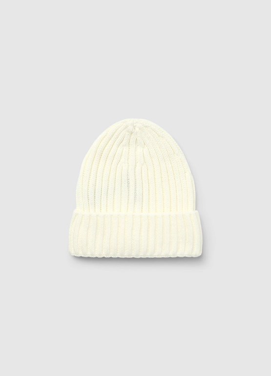 RIBBED CAP BELA VUNA