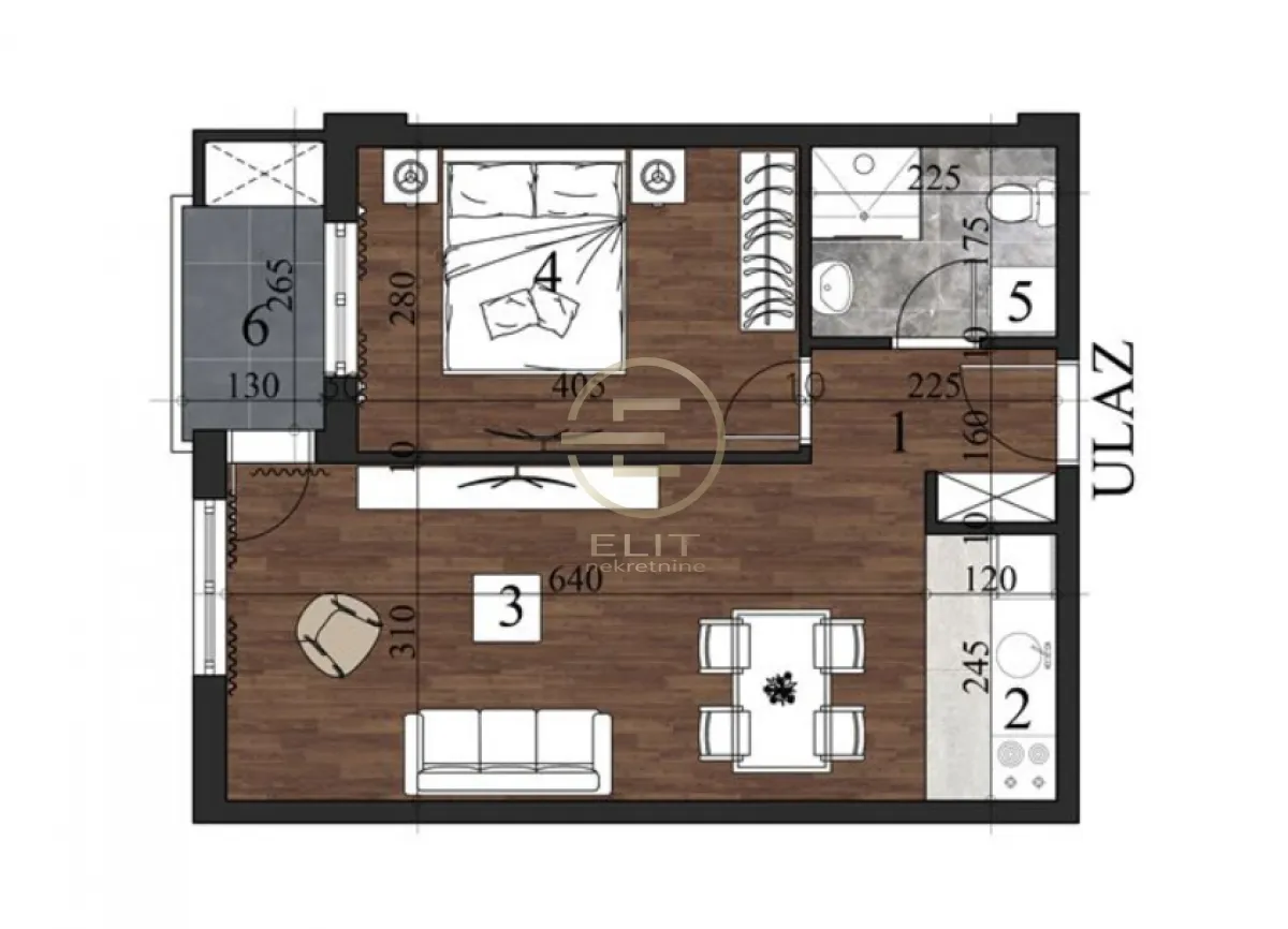Prodaja, dvosoban stan, 43m², Grbavica, Novi Sad Sve Podlokacije