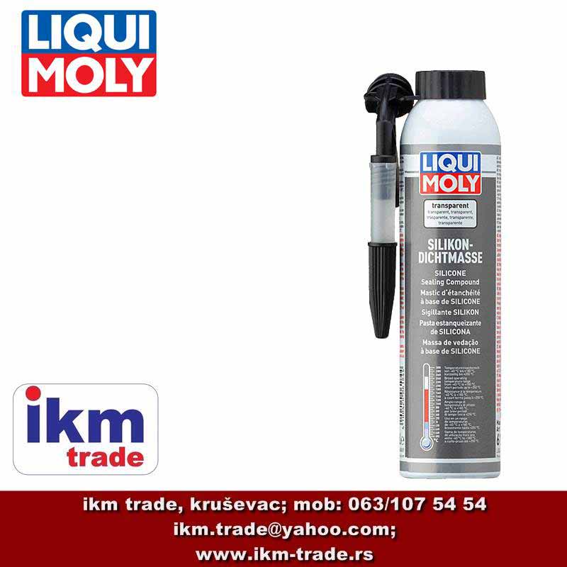 LIQUI MOLY Silikon dichtmasse transparent – Silikonski hermetik transparentni 200ml