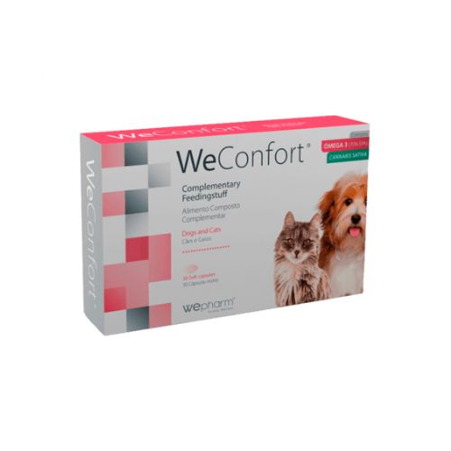 WECONFORT OMEGA 3 I CANABIS ZA PSE I MACE 30 KAPSULA
WECONFORT OMEGA 3 I CANABIS ZA PSE I MACE 30 KAPSULA