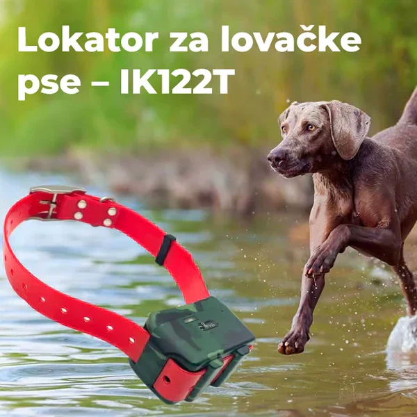 Lokator za lovačke pse - Tracker za pse IK122T 4G GPS