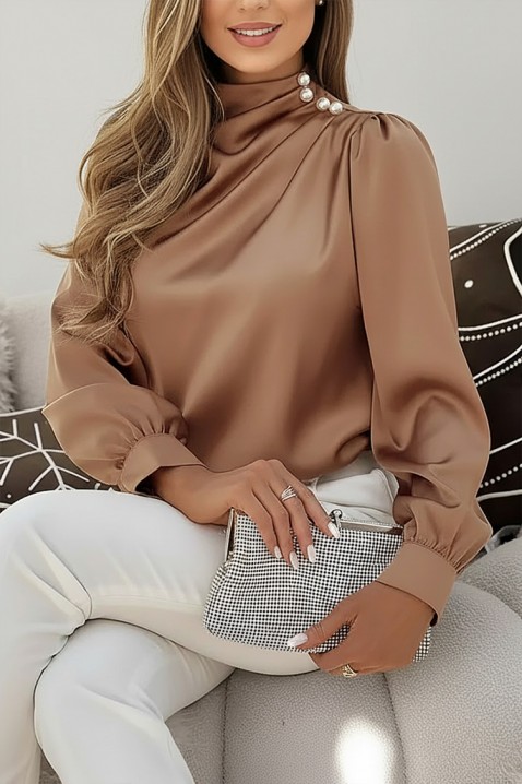 ženska bluza NERLENZA BEIGE
