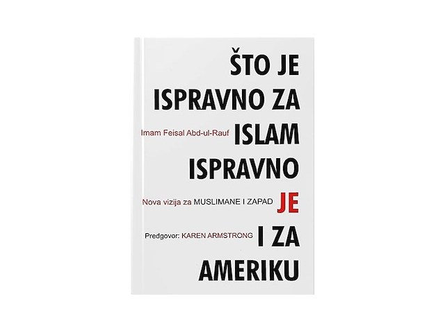Što je ispravno za islam, ispravno je i za Ameriku