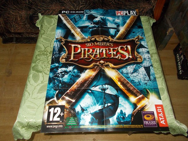 PC Play poster - Sid Meier`s Pirates - Axle Rage