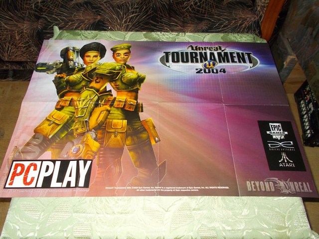 PC Play poster - Unreal Tournament 2004 - The Hobbit