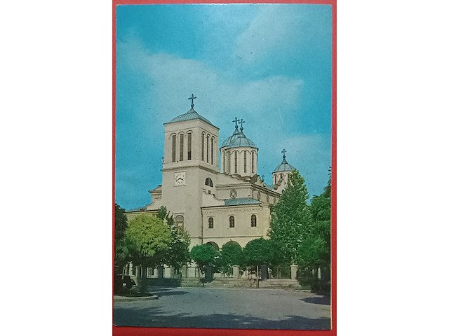 NIŠ -SABORNA CRKVA -STARA RAZGLEDNICA.. ČISTA