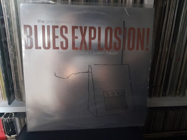 Blues explosion / Orange / USA print