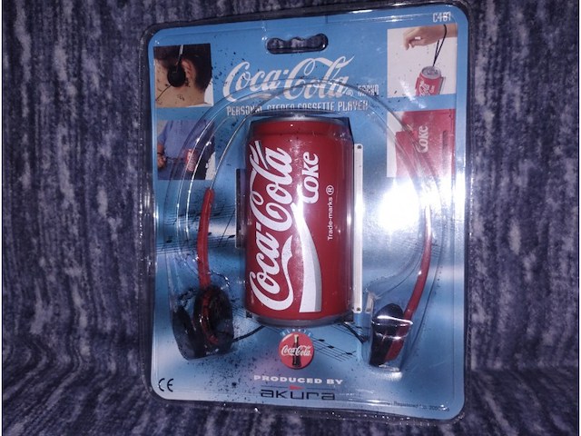 Coca Cola Personal Cassette player-Nekorisceno