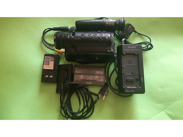 SONY  CCD  TR 55E  video kamkorder  video 8