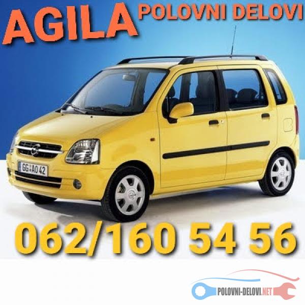 Polovni Delovi Za Opel Agila Kompletan Auto U Delovima