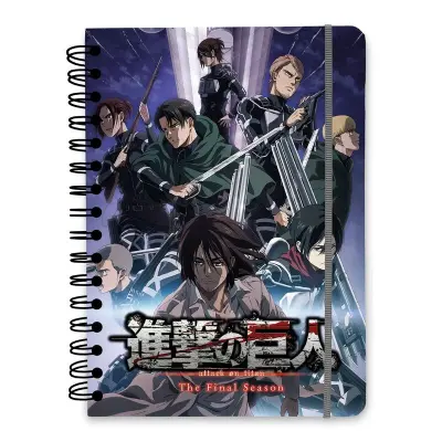 Grupo Erik Editores S. L. Agenda Attack On Titan, A5, Spirala