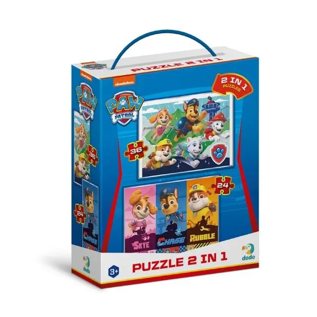 Slagalica 2 u 1 - "Dobri štenci" Paw Patrol